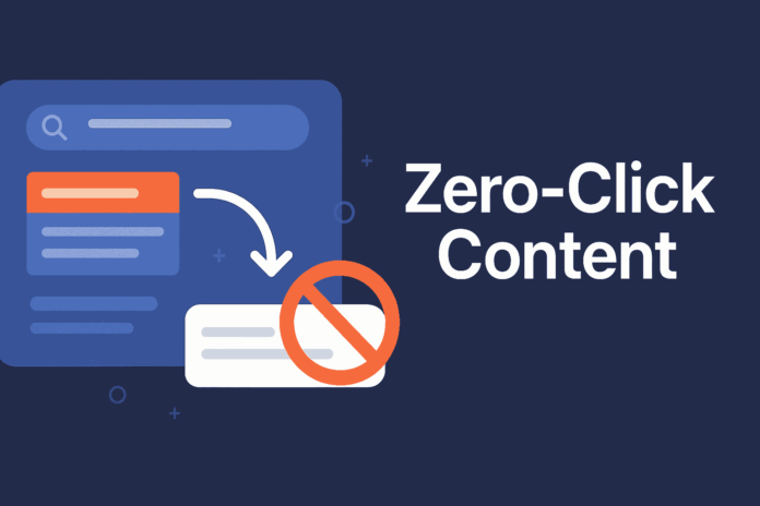 Zero-Click Content in 2026: What Is It and How To Use It - Chad Wyatt